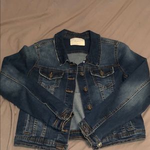 New Identity Jackets & Coats | Embroidered Denim Jacket | Poshmark